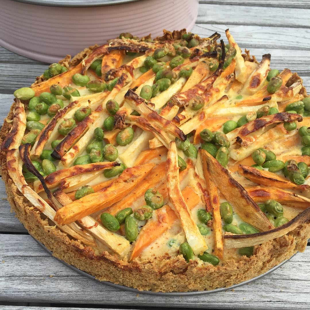 Glutenfri vegetarisk proteinfylld paj - Vetenskapshälsan